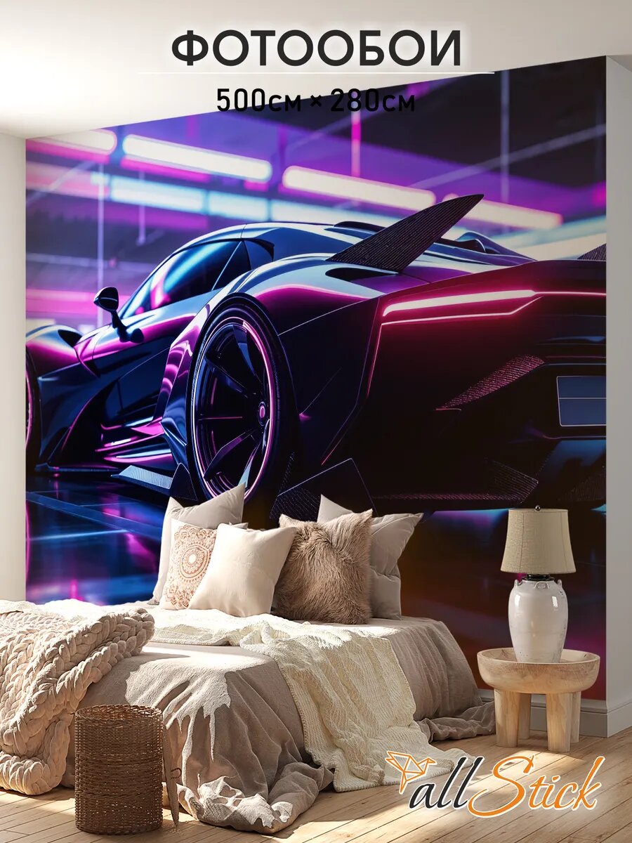 Фотообои на стену Футуристичный авто Арт: f_34_02059