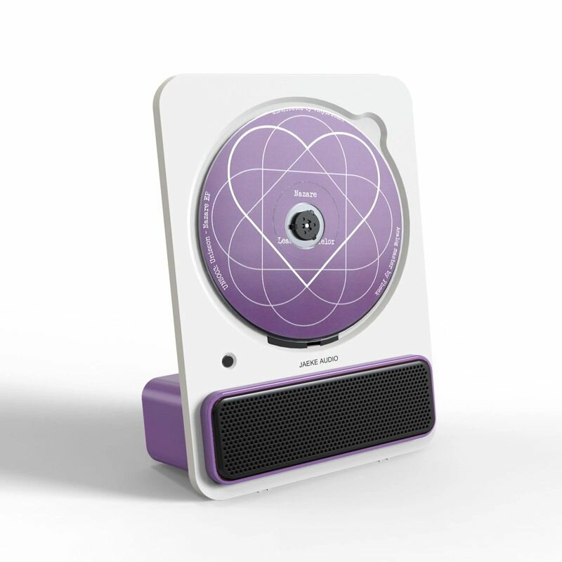 TARRE Jaeke CD-Плеер, HiFi-колонка Bluetooth 5.3, встроенная батарея 2600 мАч, c пультом дистанционного управления