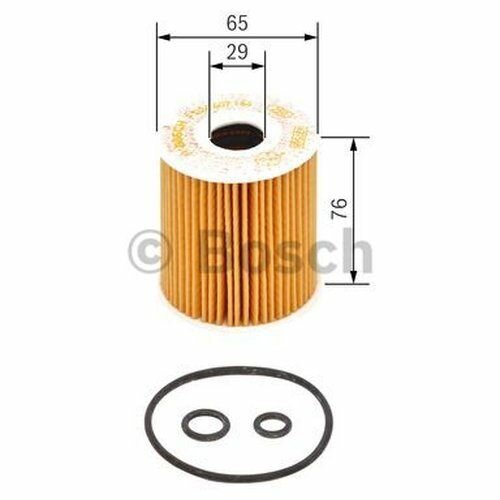 Фильтр масляный Bosch F026407144 для SEAT Ibiza IV; Skoda Fabia II, Roomster; VW Polo