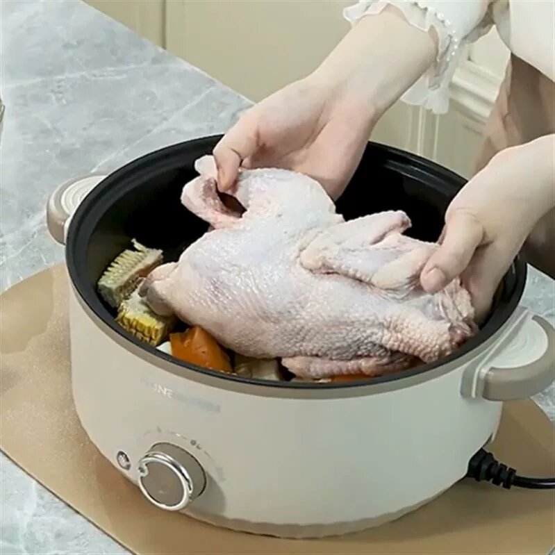 Немецкая электрическая кастрюля, бытовая электрическая кастрюля, многофункциональная кастрюля для лапши быстрого
