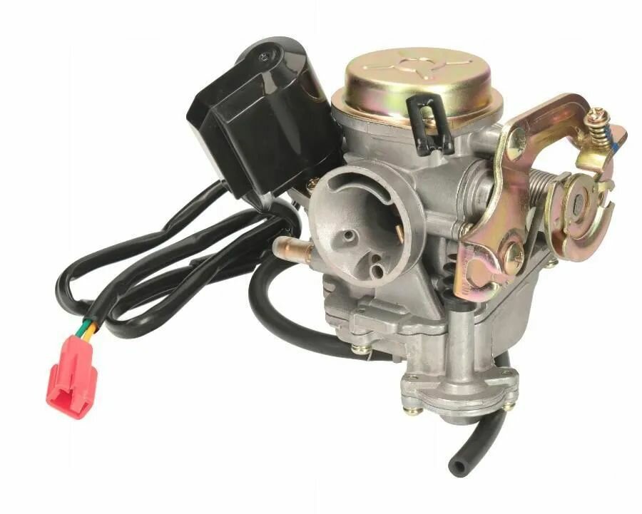Карбюратор PZ19 FT50QT-4,4А,10,18 GY6-50,60,80 50-80см3 (d19, D35) "TMMP"