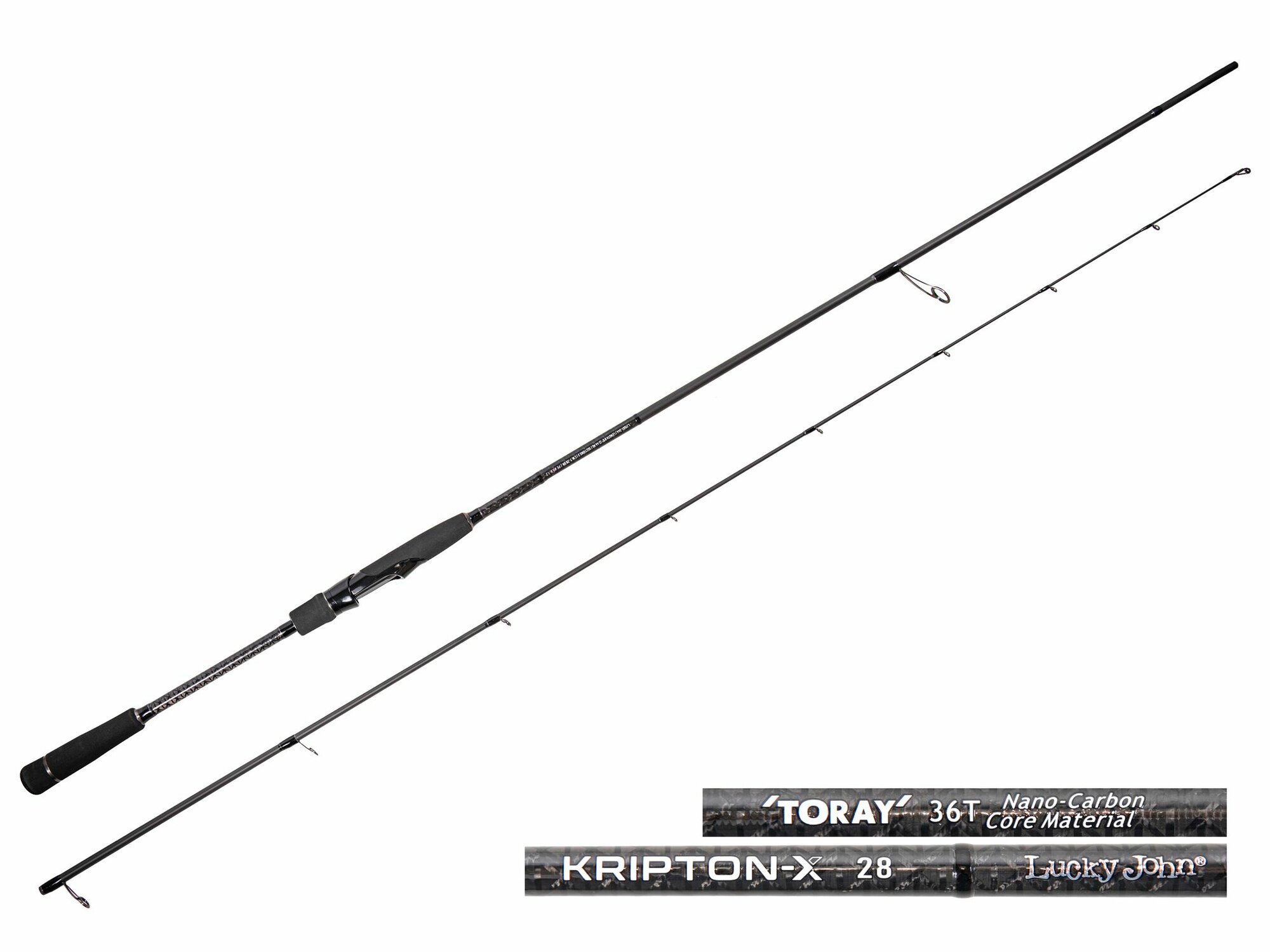 Удилище спиннинговое Lucky John Kripton-X 28 8'0'/2.44
