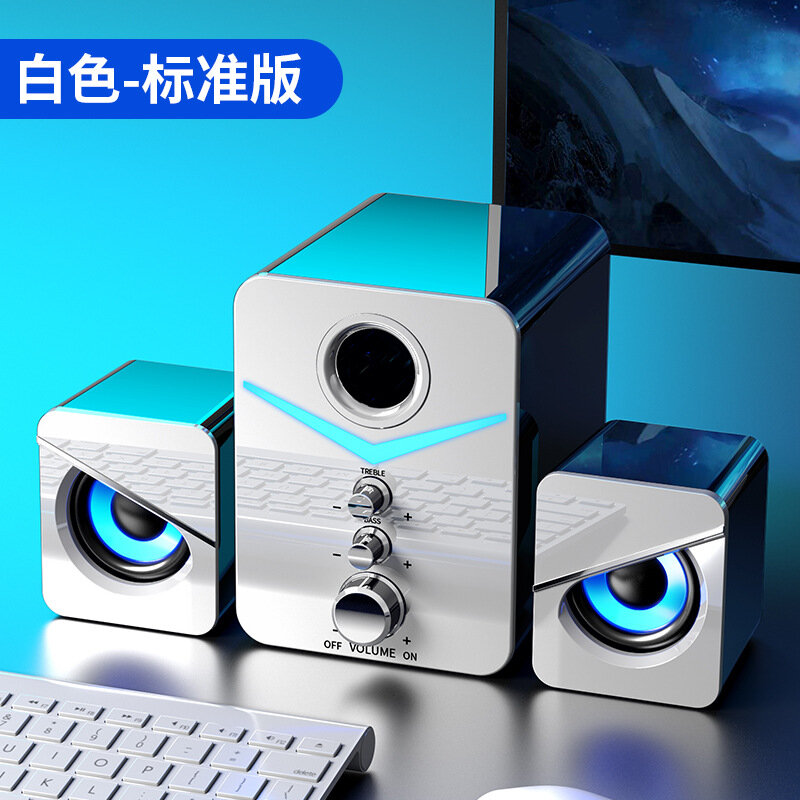 Компьютерная проводная Bluetooth-колонка, настольная универсальная креативная персонализированная USB-мини-колонка