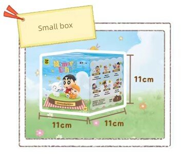 [Новая модель] TOPTOY Crayon Shin-chan Memory Echo Series: Фигурка-сюрприз в слепой коробке, украшение, подарок на день