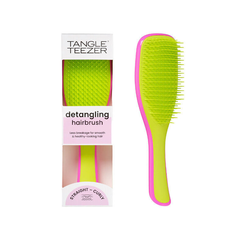 TANGLE TEEZER The Ultimate Detangler Pink & Cyber Lime Расческа Великобритания 1 шт