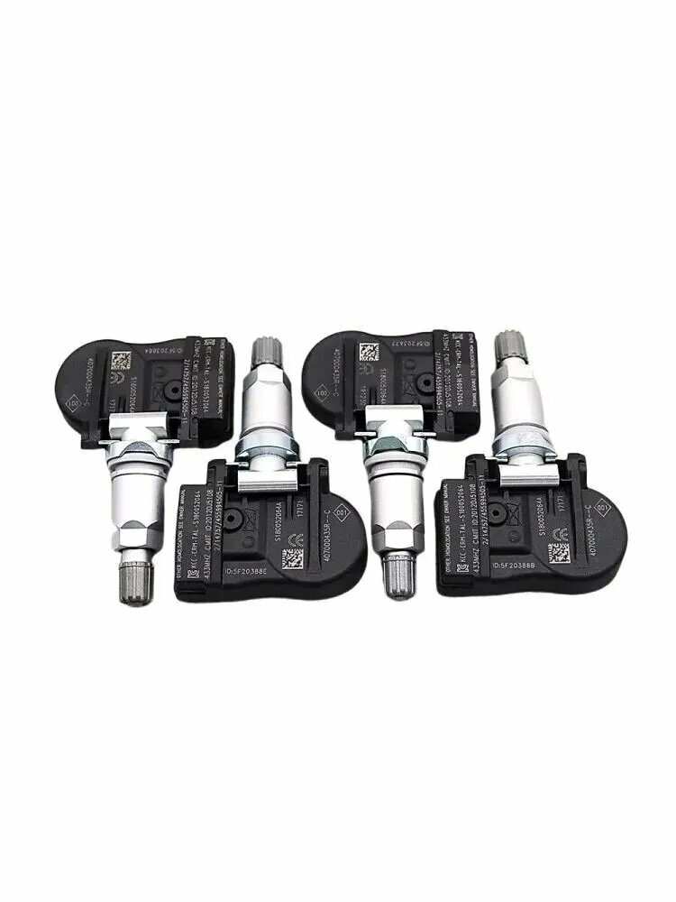 4 шт. Датчик давления в шинах 407000435R TPMS 433 МГц для Renault Fluence