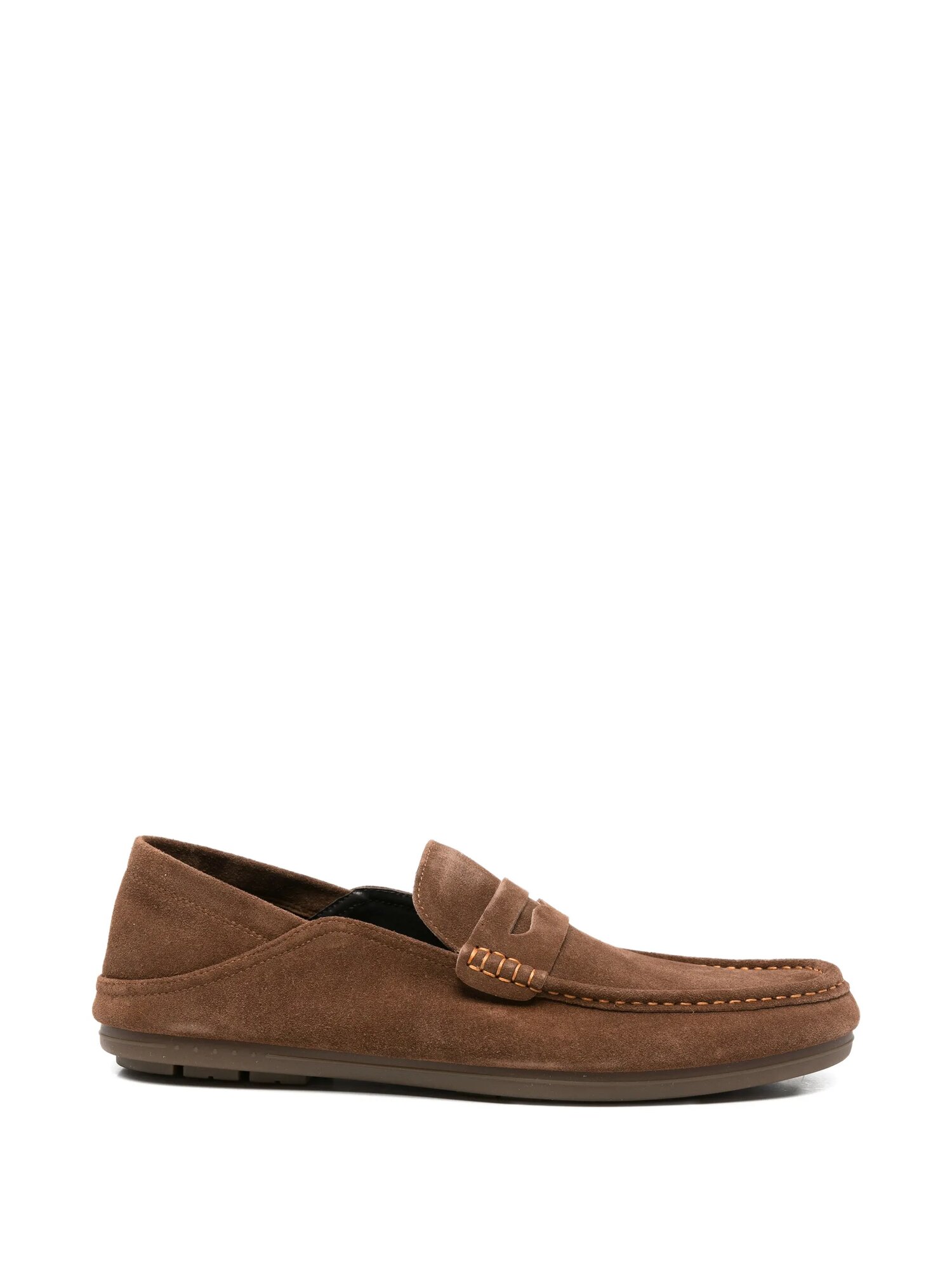 Лоферы Suede-finish penny loafers