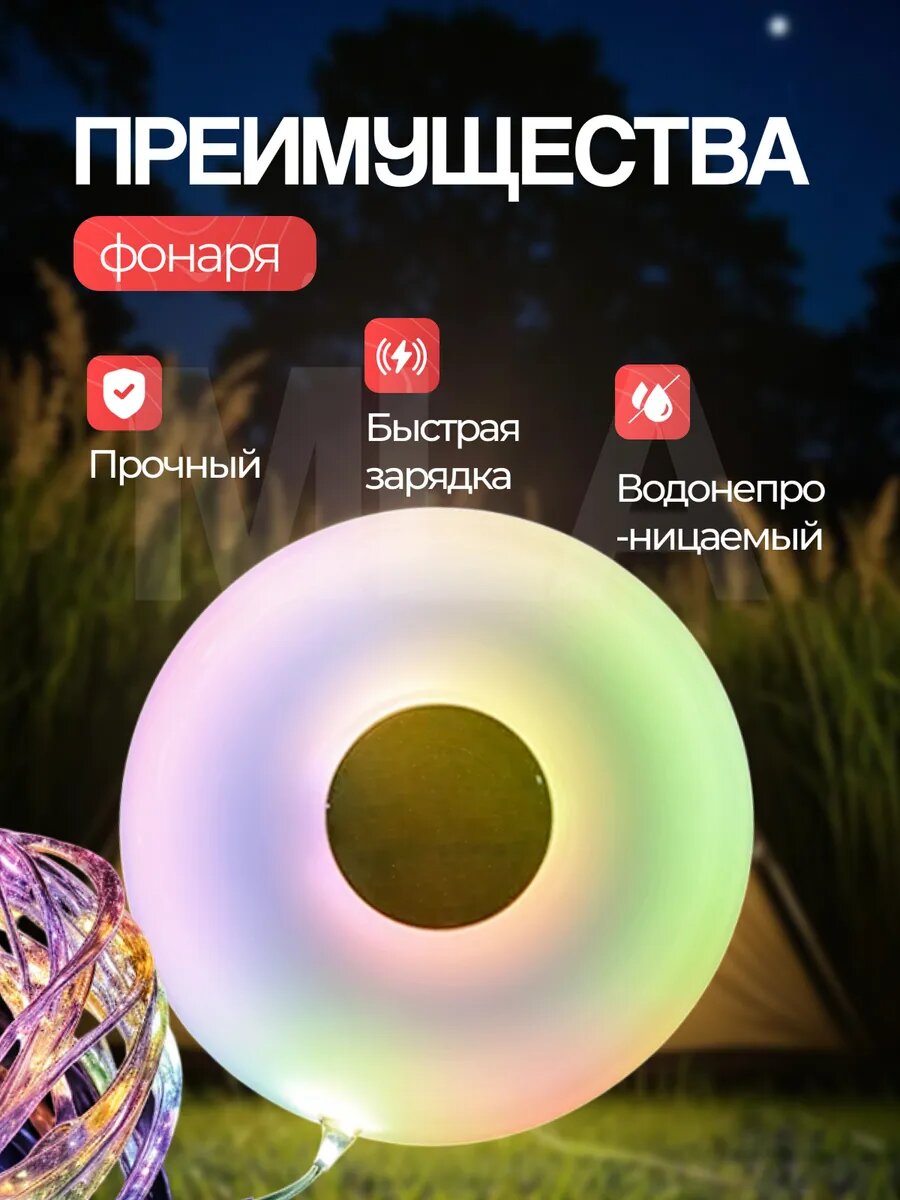 Кемпинговая гирлянда — фото 1