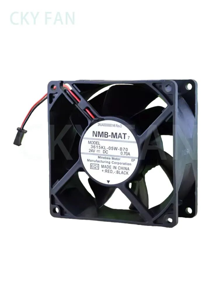 Новый Аксессуары вентилятор/fan waterproof 3615KL-05W-B70 2 Линия 24V 0.7A 9cm