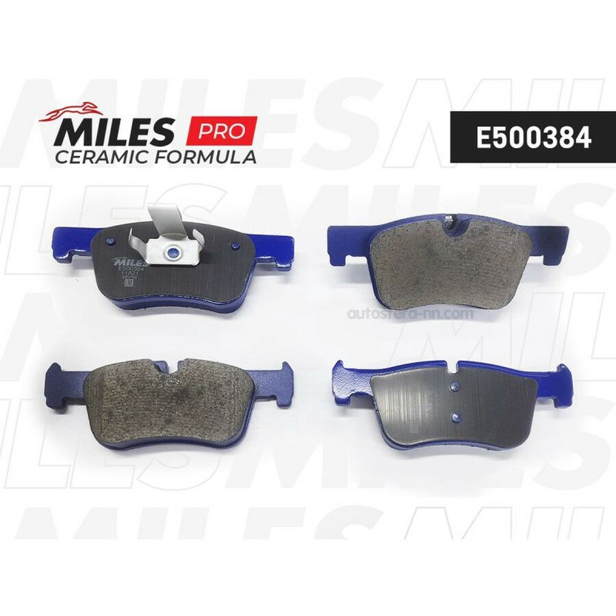 MILES E500384 Колодки тормозные BMW 1 F20/21 /3 F30/34/35 /4 F32/36 - передние (Ceramic)
