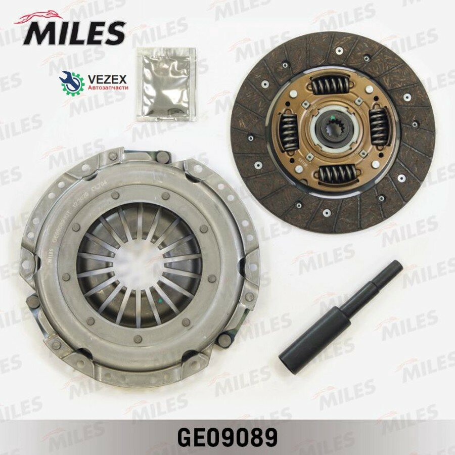 MILES GE09089 Сцепление комплект без подшипника (OPEL ASTRA H/J/VECTRA C 1.4-1.8 04-) (LUK 621304509) GE09089