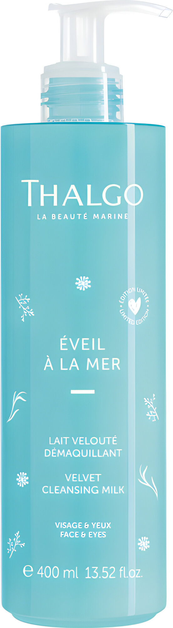 Thalgo Мягкое очищающее молочко для лица 400 мл Velvet Cleansing Milk 400 28g