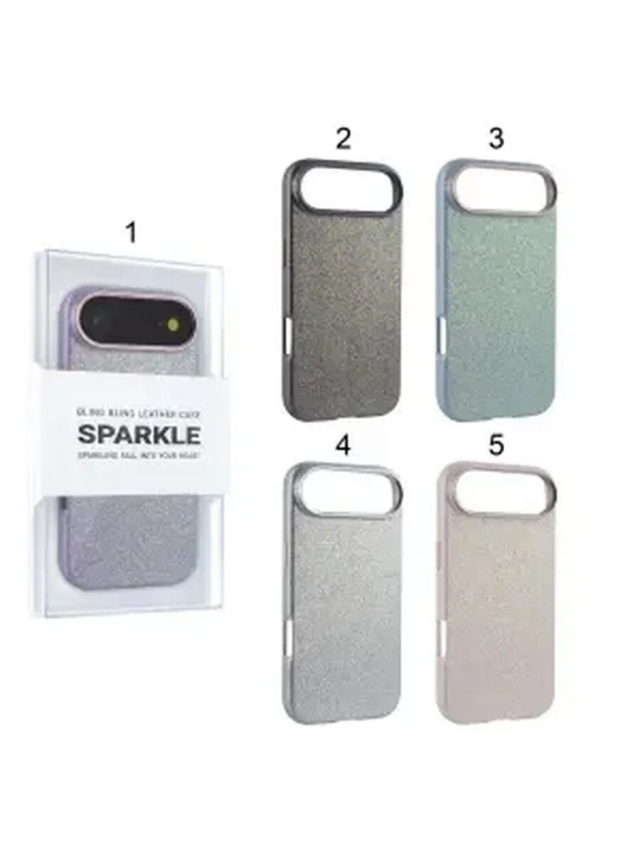 Стильный чехол для iPhone 17 Air Sparkle K-DOO