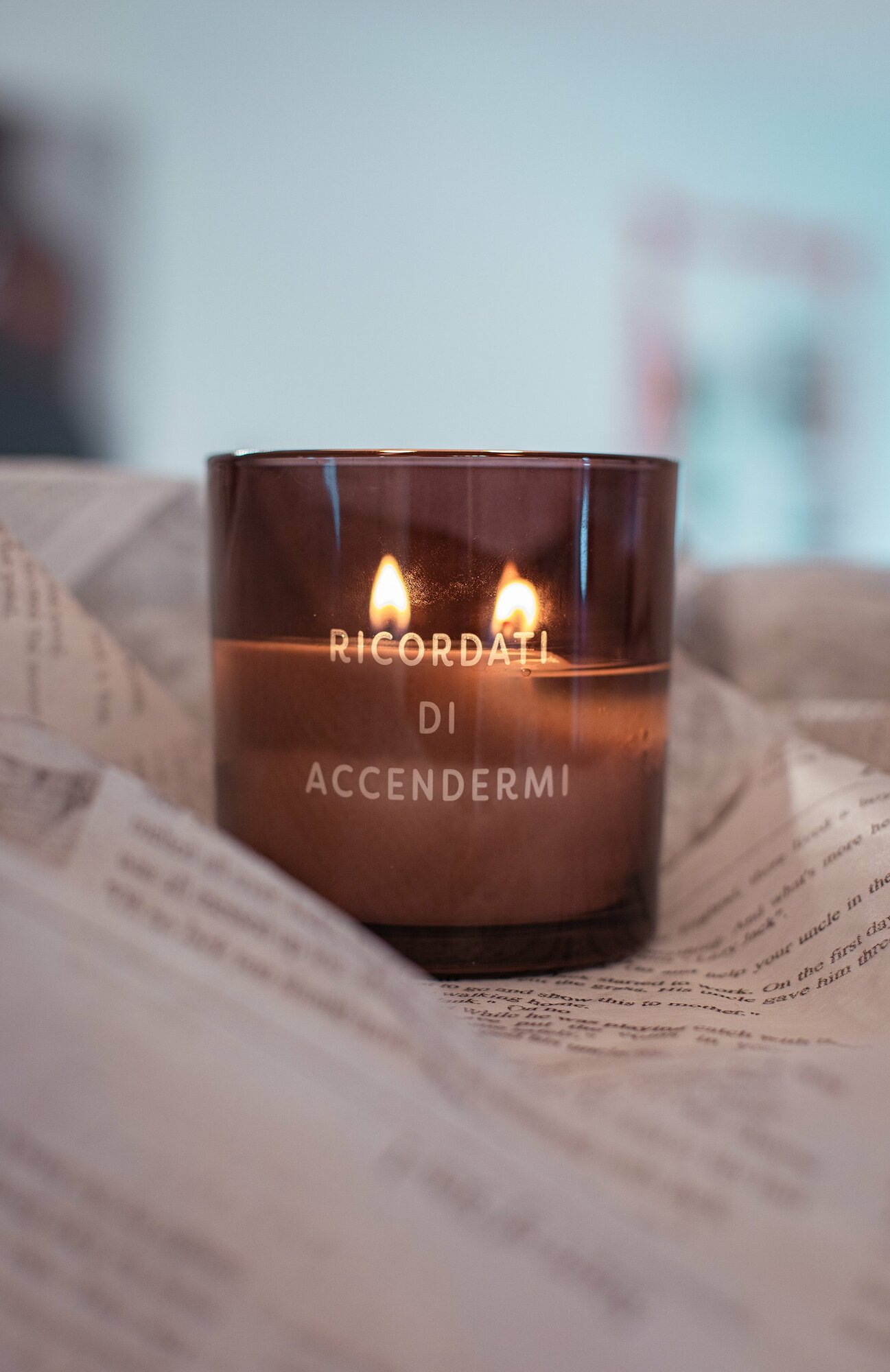 Свеча Ricordati Di Accendermi (350g) Pernici