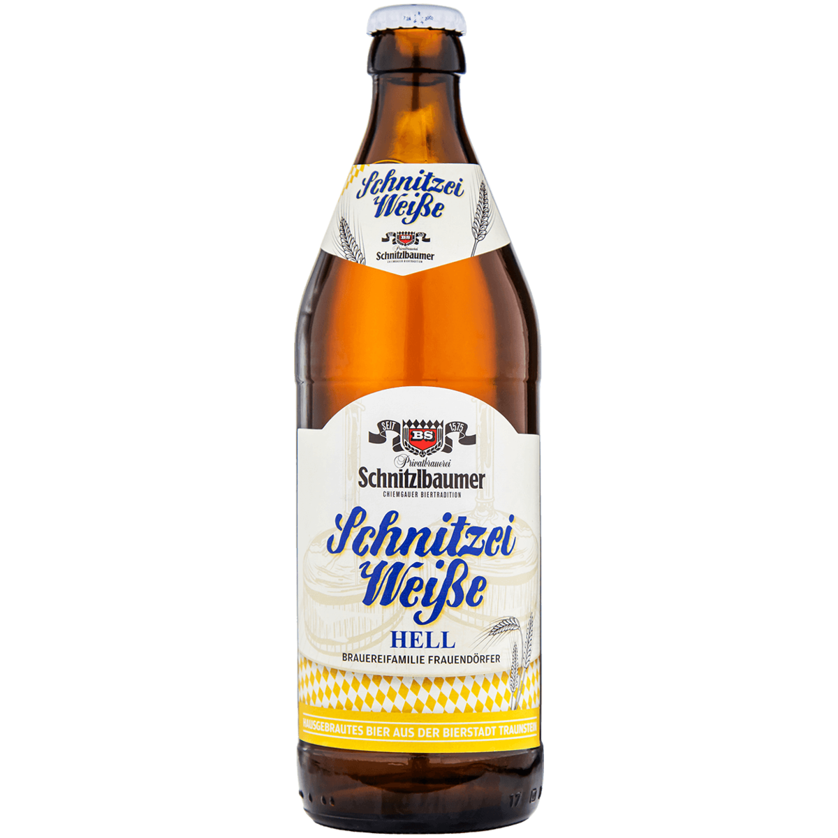 Пиво Schnitzlbaumer Schnitzei Weisse Hell светлое 0,5 л