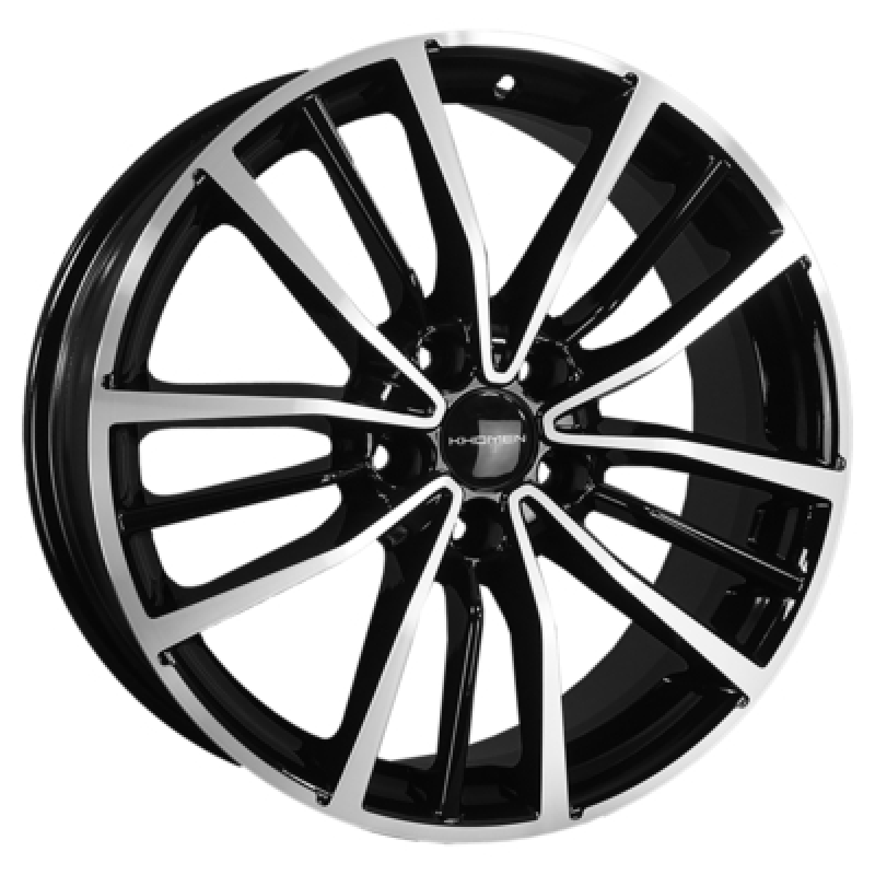 Диск колесный Khomen Wheels KHW1812 (Geely Coolray) 7,0x18 5x114,3 Dia54.1 ET53 цвет Black-FP