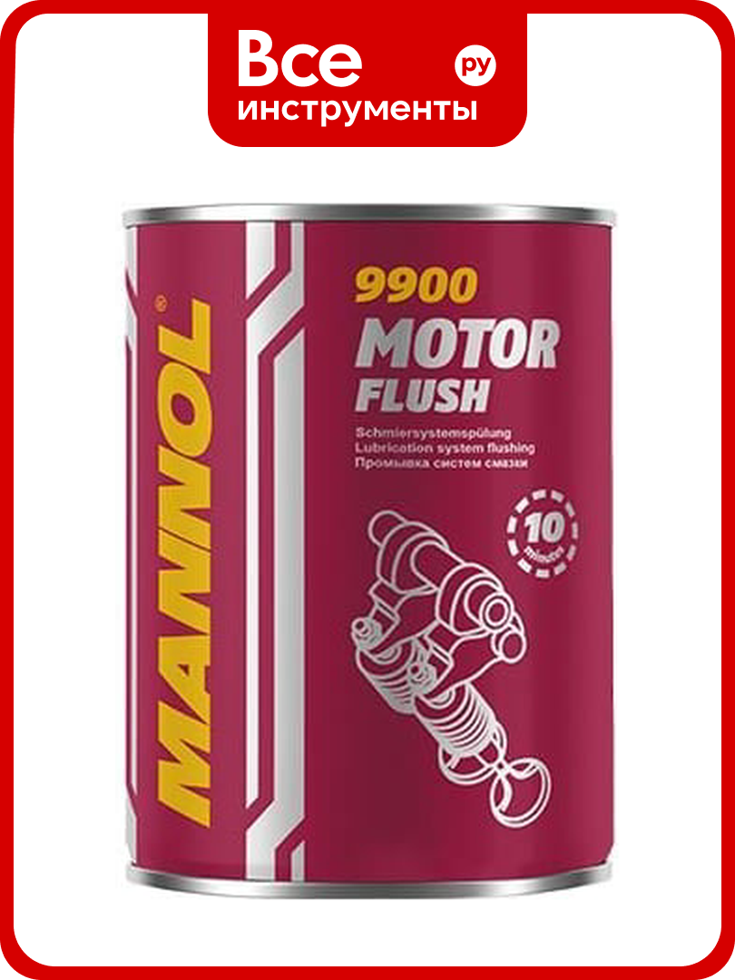 Очиститель системы смазки MANNOL MOTOR FLUSH 0,45 л 2100045