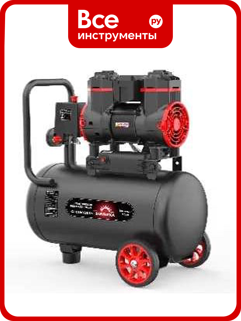 Поршневой безмасляный компрессор SUNREKA GFC290/24DS 216113