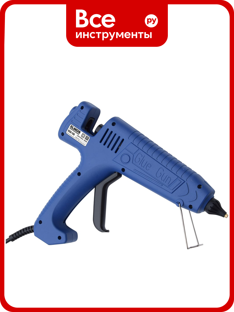 Термоклеевой пистолет Elmos EGG 160, d 11 mm, 500 W e70 591