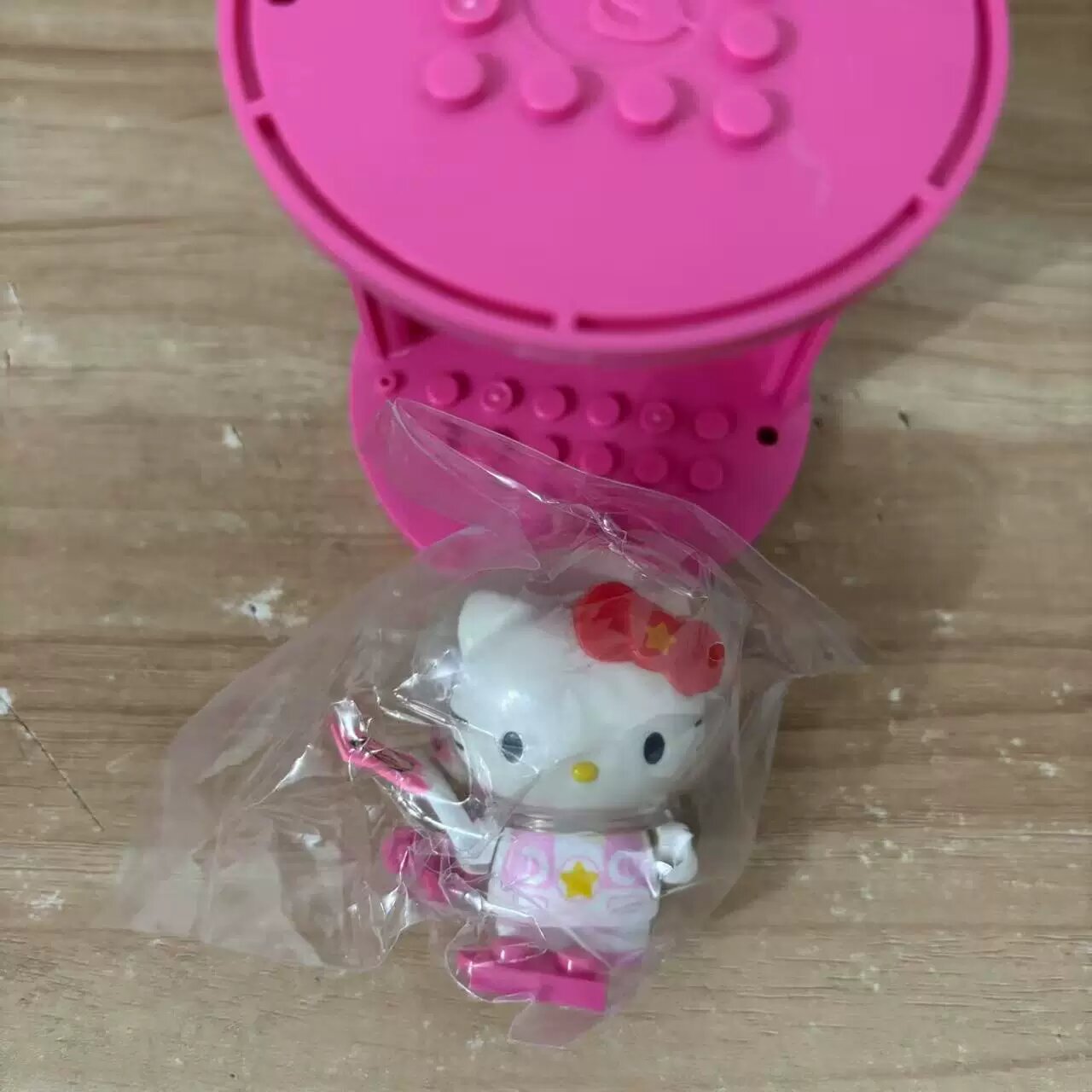 Коллекционная фигурка Hello Kitty к 45-летию, игрушка-конструктор для детей, серия Chao Sheng (слепая коробка) 12.