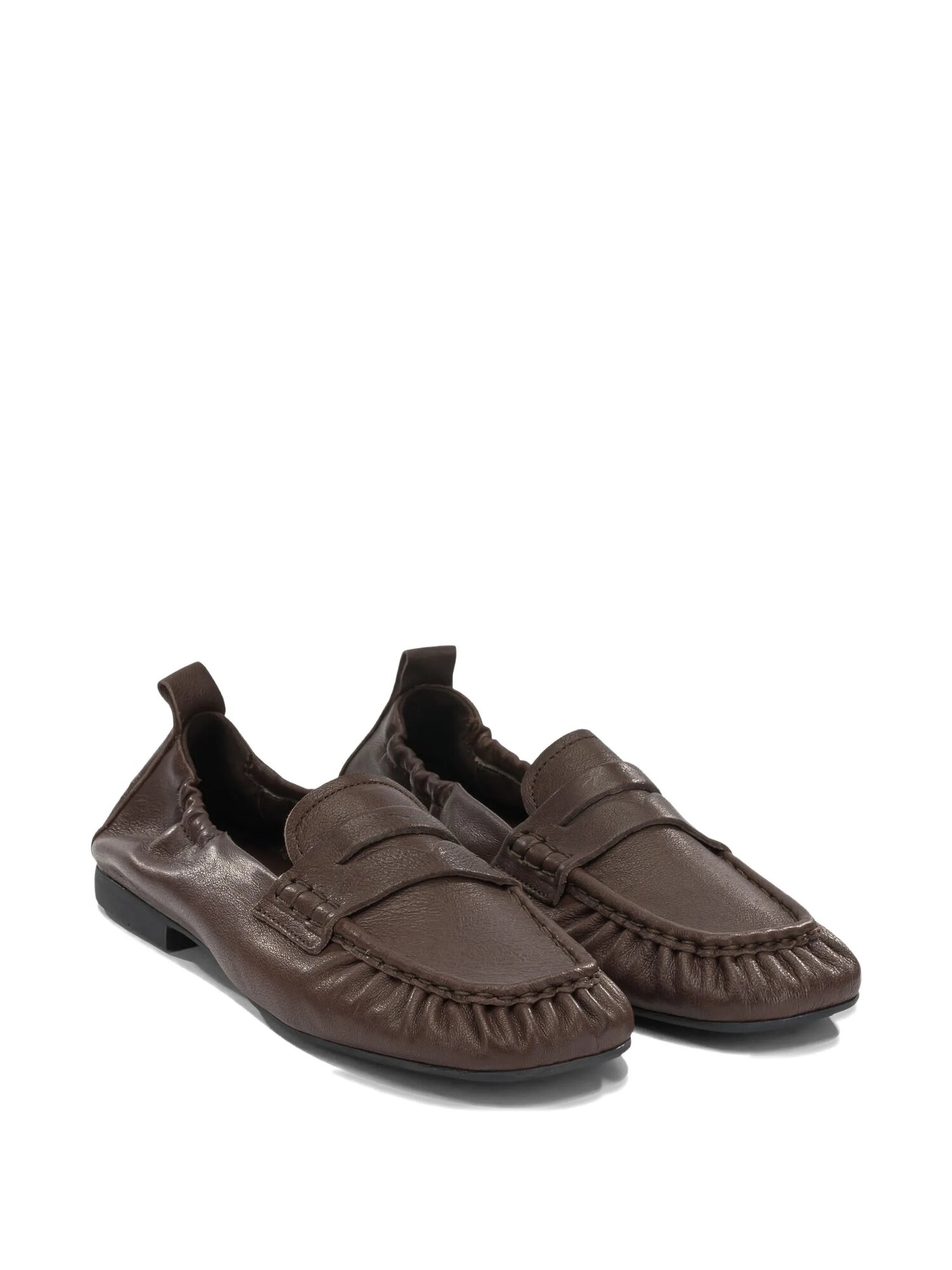 Лоферы Copenhagen Ruched leather loafers, размер 41 — фото 1