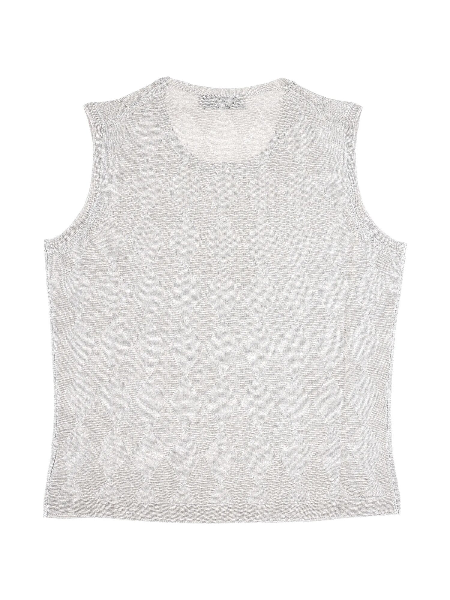 Топ Gran Sasso Patterned-jacquard tank top, размер 44, разноцветный — фото 1