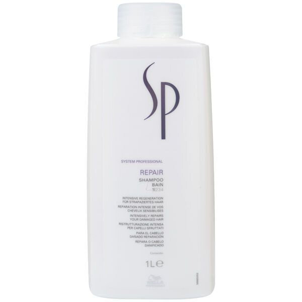 Wella Professionals Восстанавливающий шампунь SP System Repair Shampoo, 1000 мл