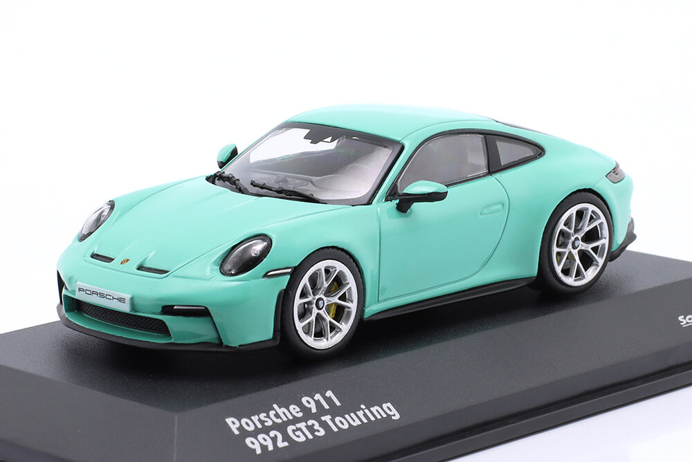 Модель коллекционная SOLIDO Porsche 911 (992) GT3 touring mint green