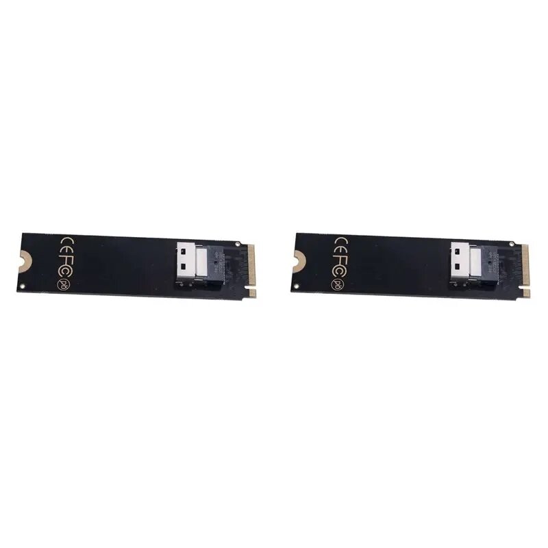Адаптер M.2 NVMe к Slimline SAS SFF-8654