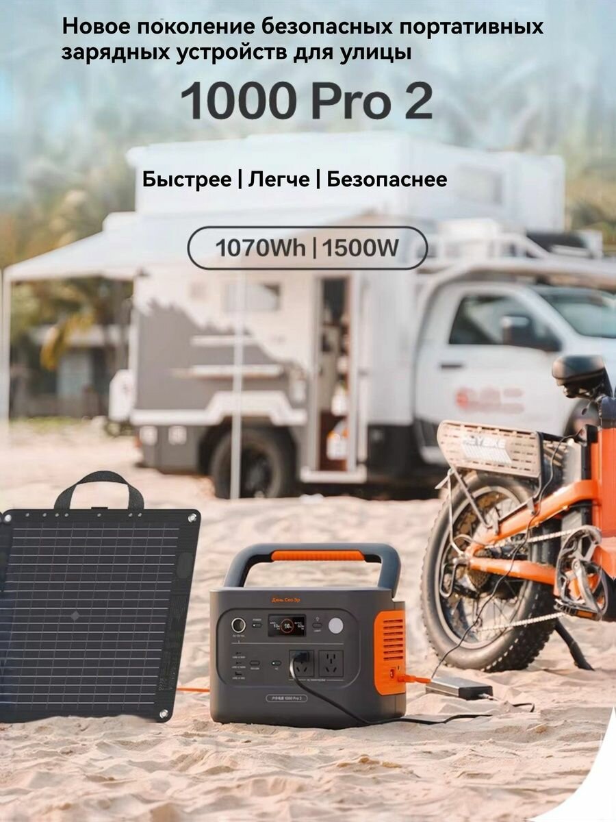 Электрический генератор DXPOWER 1500W портативный источник питания для кемпинга и походов с фосфатно железной батареей