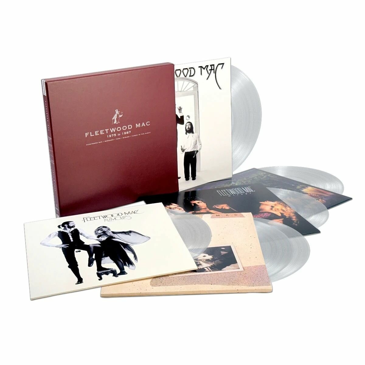 Виниловая пластинка Fleetwood Mac - 1975 To 1987 (6LP Box Set, Кристально-прозрачный винил) Limited, 2025