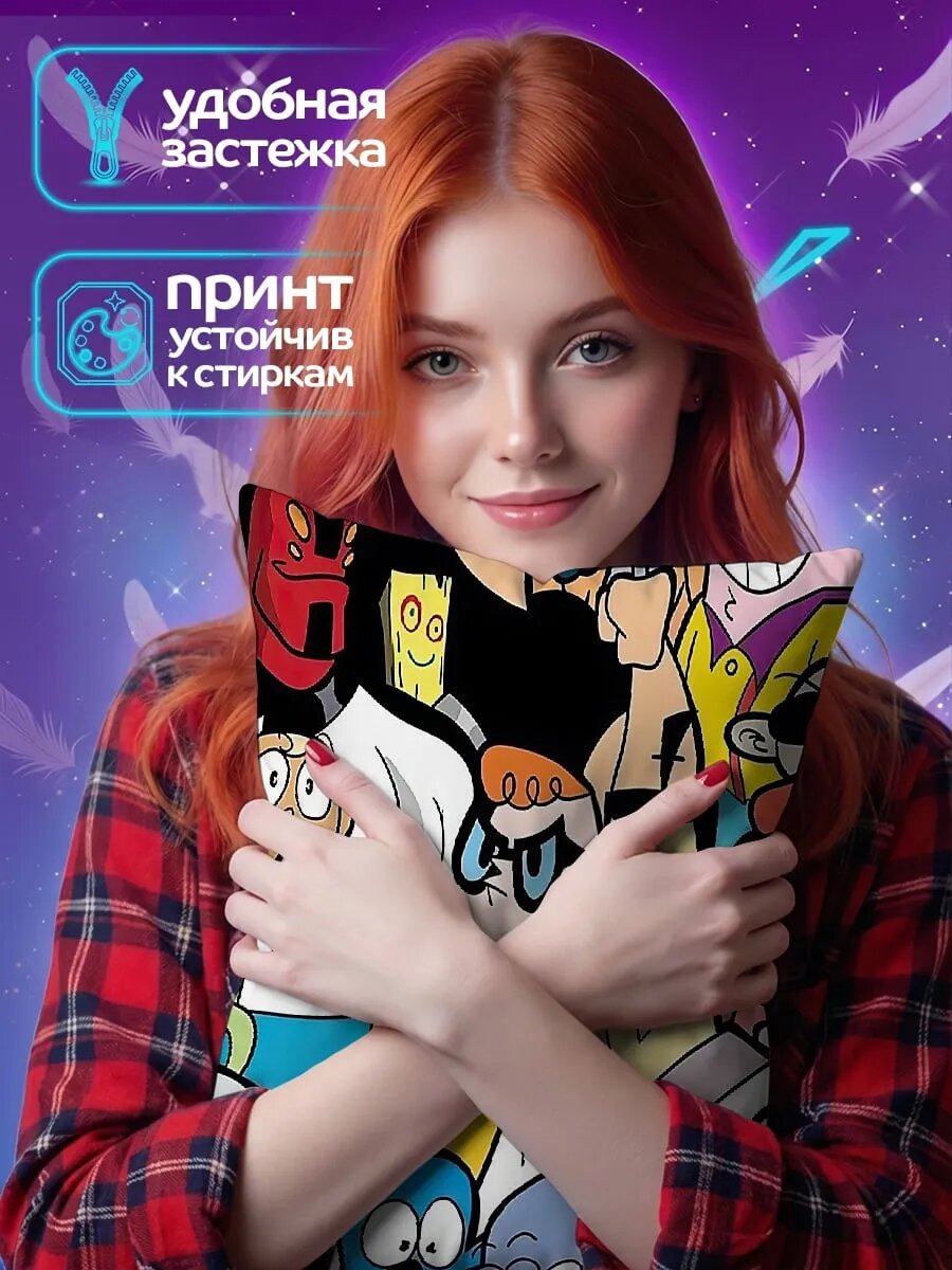 Подушка дакимакура Девушка викинга — фото 1