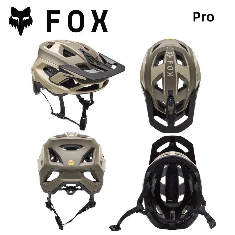 FOX Speedframe 2 Pro & RS шлем для горного велосипеда L, Military Green-Brown