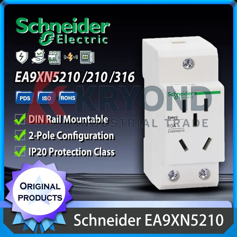 Schneider Electric EA9XN Миниатюрный автоматический выключатель EA9XN316 3-hole 16A