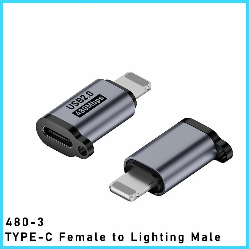 Адаптер TYPE-C, переходник Micro USB, Mini USB, Lightning (женский) на Micro USB type-c to lighting