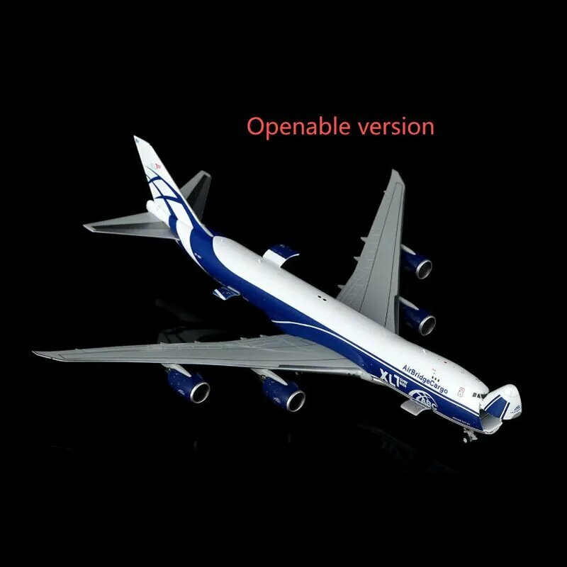 Модель самолета Air Bridge Cargo B747-8F VP-BBY HYINUO 1:400 openable