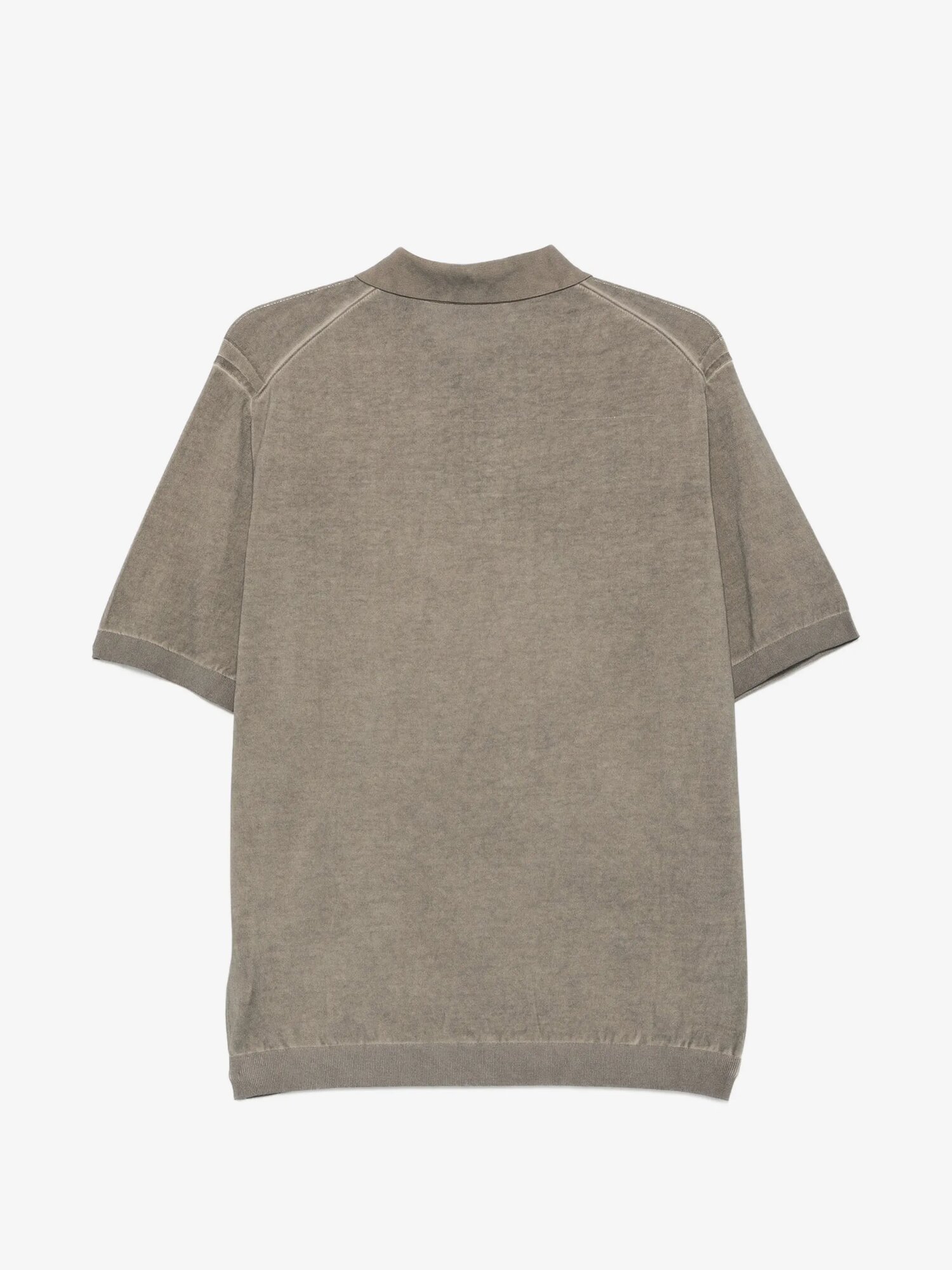 Рубашка Kangra Cashmere Faded-effect polo shirt, размер 50 — фото 1