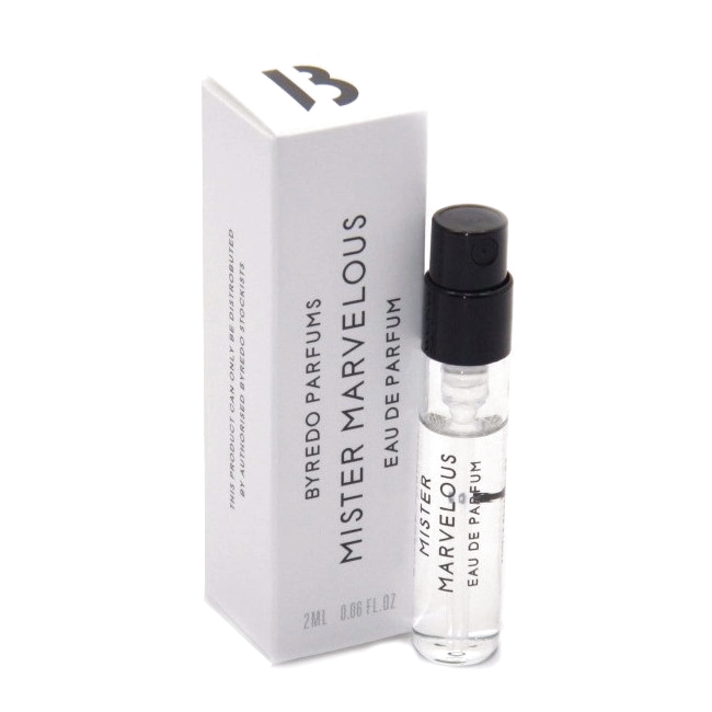 Byredo Mister Marvelous парфюм для мужчин 2 мл миниатюра - Байредо Мистер Марвелос сэмпл духов