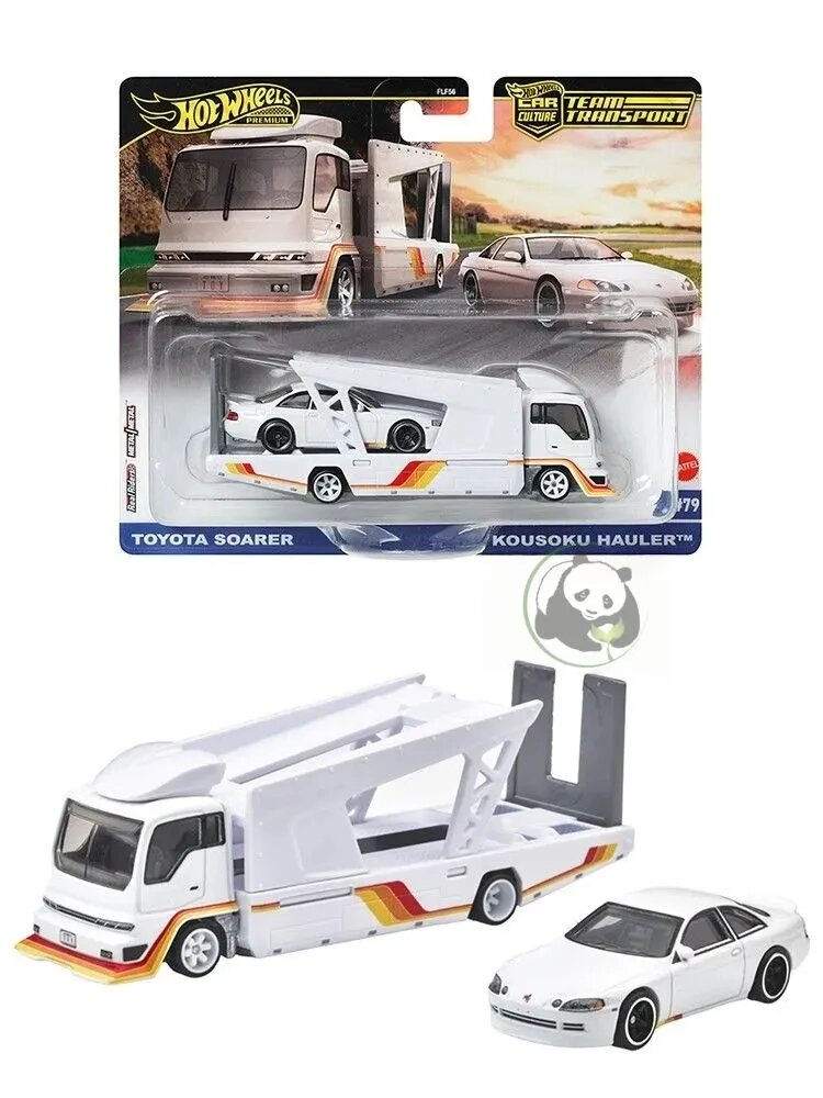 Машинка Hot Wheels Team Transport FLF56-Toyota Soarer & Kousoku Hauler1/64