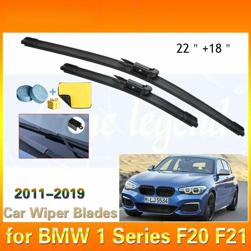 Автомобильные щетки стеклоочистителя для BMW 1 серии F20 F21 2011 2019 стеклоочистители 114i 116i 118i 120i 125i M135i M140i 116d 118d 125d 2018