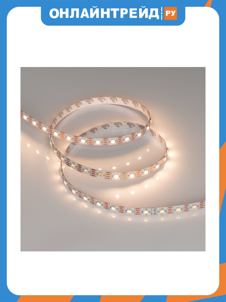 Светодиодная лента Arlight SPI-B60-10mm 12V Warm3000-PX1-RAM 9.3 W/m, IP20, 5060, 5m (Упаковка 5 метров)