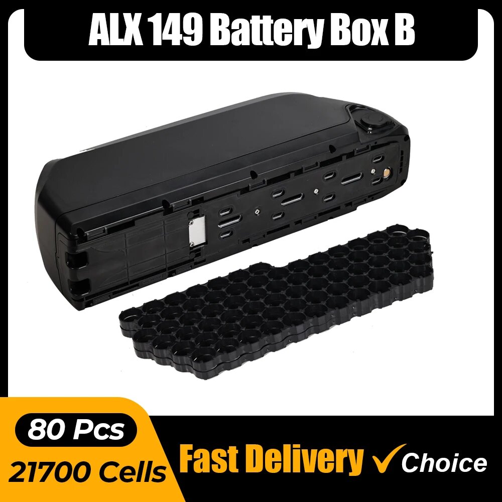 Корпус для аккумуляторов ChamRider ALX149 B Polly B 36В/48В/52В для 48V and Nickelstrips