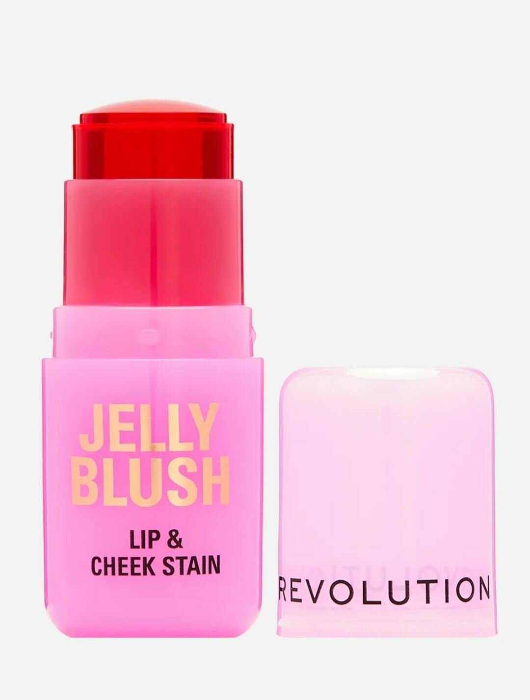 Стик для губ и щек MAKEUP REVOLUTION jelly blush stick Strawberry Pink