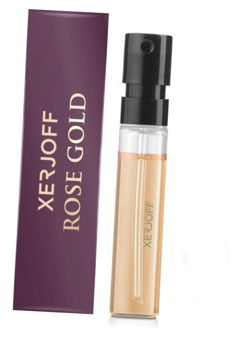 Духи унисекс Xerjoff Rose Gold 2 мл сэмпл / Ксерджофф Роза Голд - аромат Розовое Золото