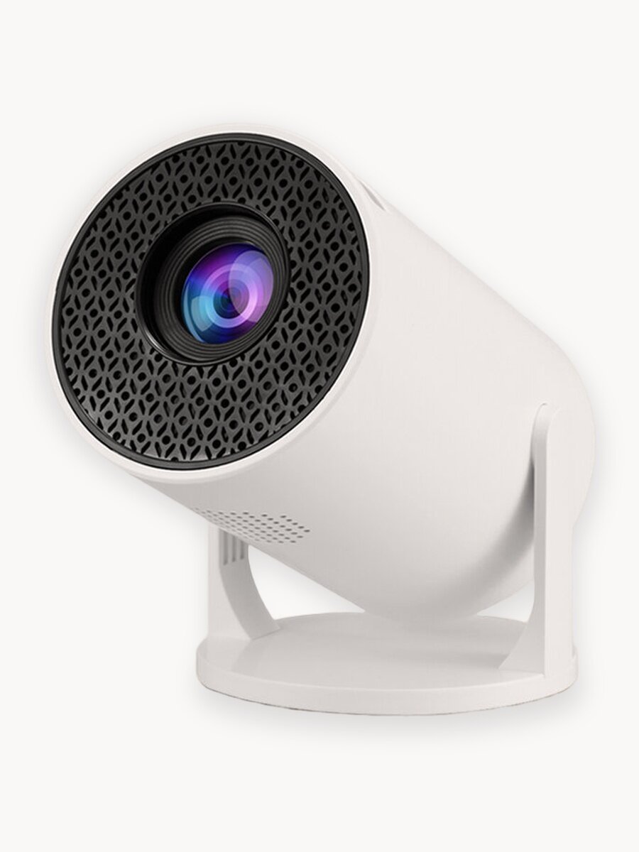 Мини-проектор LONAISIC M5, Wi-Fi, встроенные динамики, белый