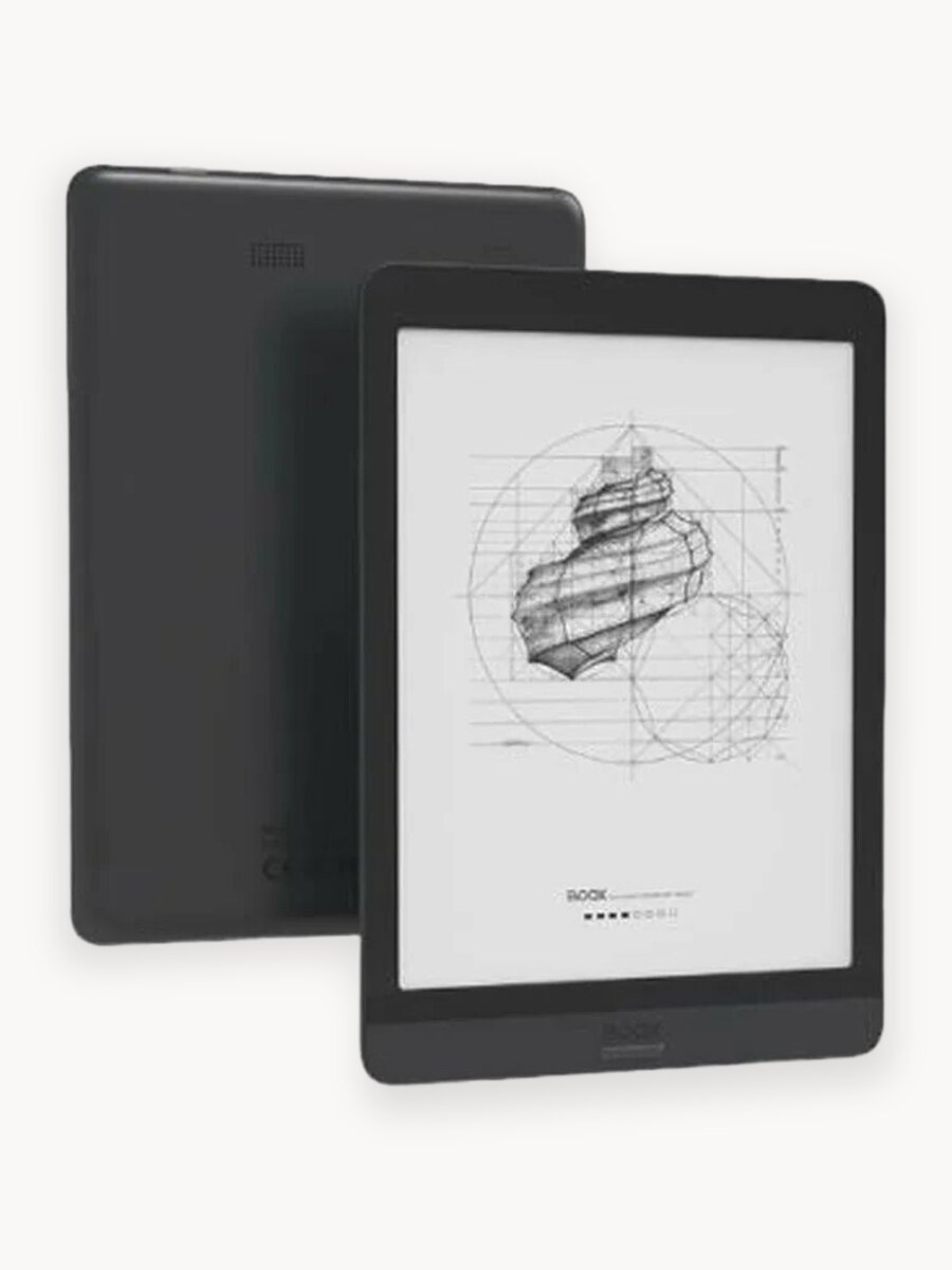 KNOW EASY-ONYX BOOX 7.8" Электронная книга , 32GB E-ink Сенсорный экран с подсветкой(, Андроид, Wi Fi, Процессор 8-ядерный，Стилус，Защитная оболочка), темно-серый