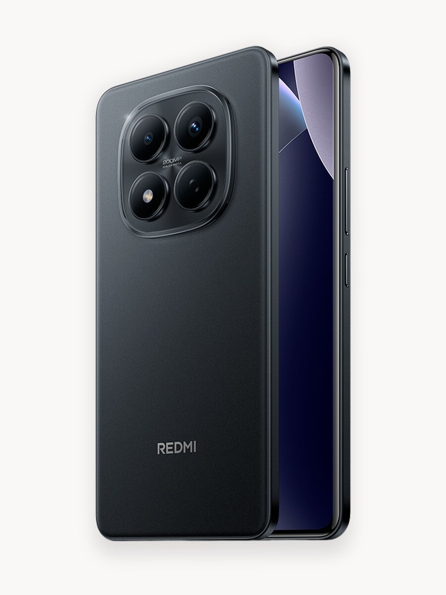 Смартфон Redmi Note 15 Pro RU 8+256 Black, Ростест, NFC, Android 15, черный