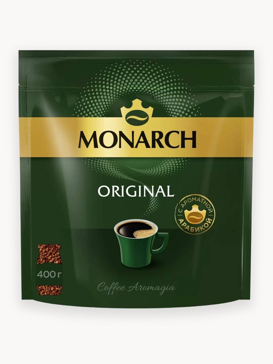 Кофе растворимый Монарх 400гр