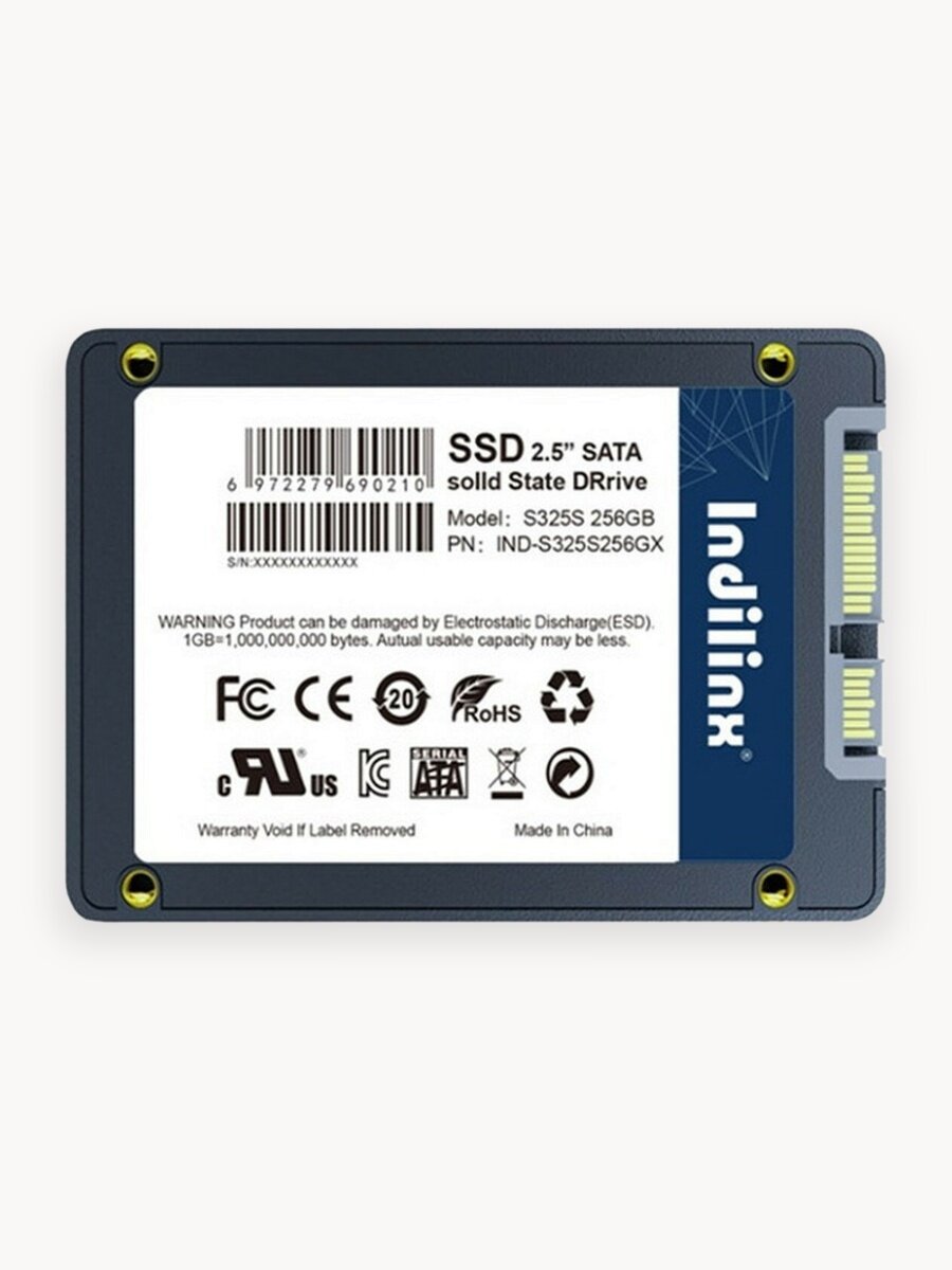 SSD диск Indilinx S325S, 256Гб, 2.5", SATA (IND-S325S256GX)