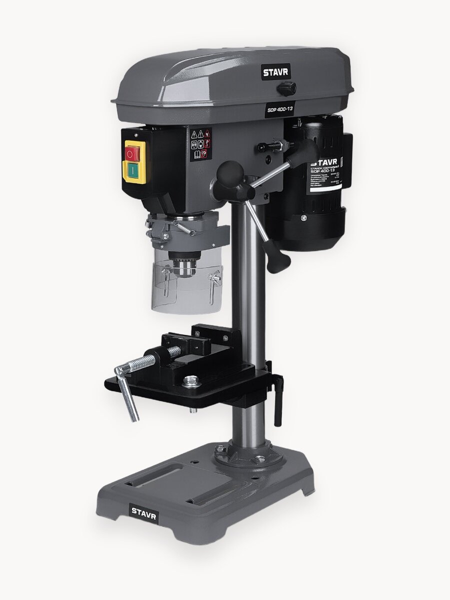 Станок сверлильный 13 мм с регулировкой оборотов STAVR SDP 400-13